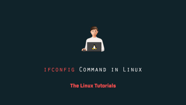 Ifconfig Command In Linux The Linux Tutorials 7023
