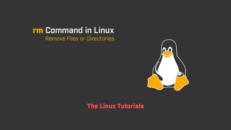 Rm Command In Linux The Linux Tutorials
