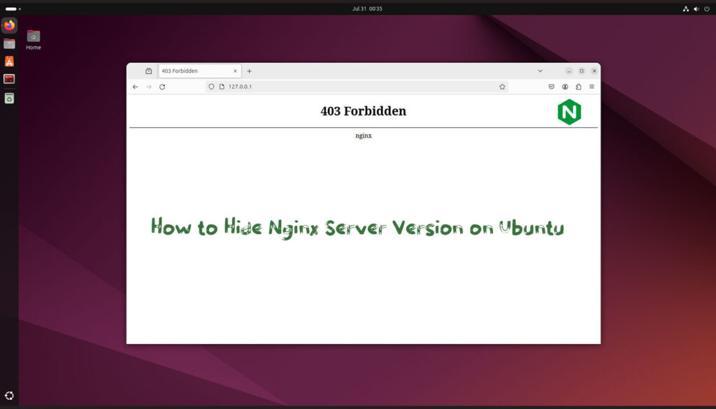 How to Hide Nginx Server Version on Ubuntu - The Linux Tutorials