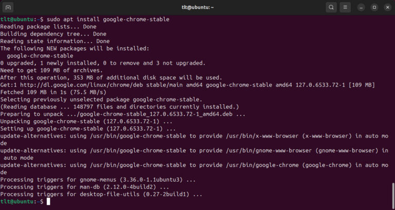How to Install Google Chrome on Ubuntu using Command Line - The Linux ...